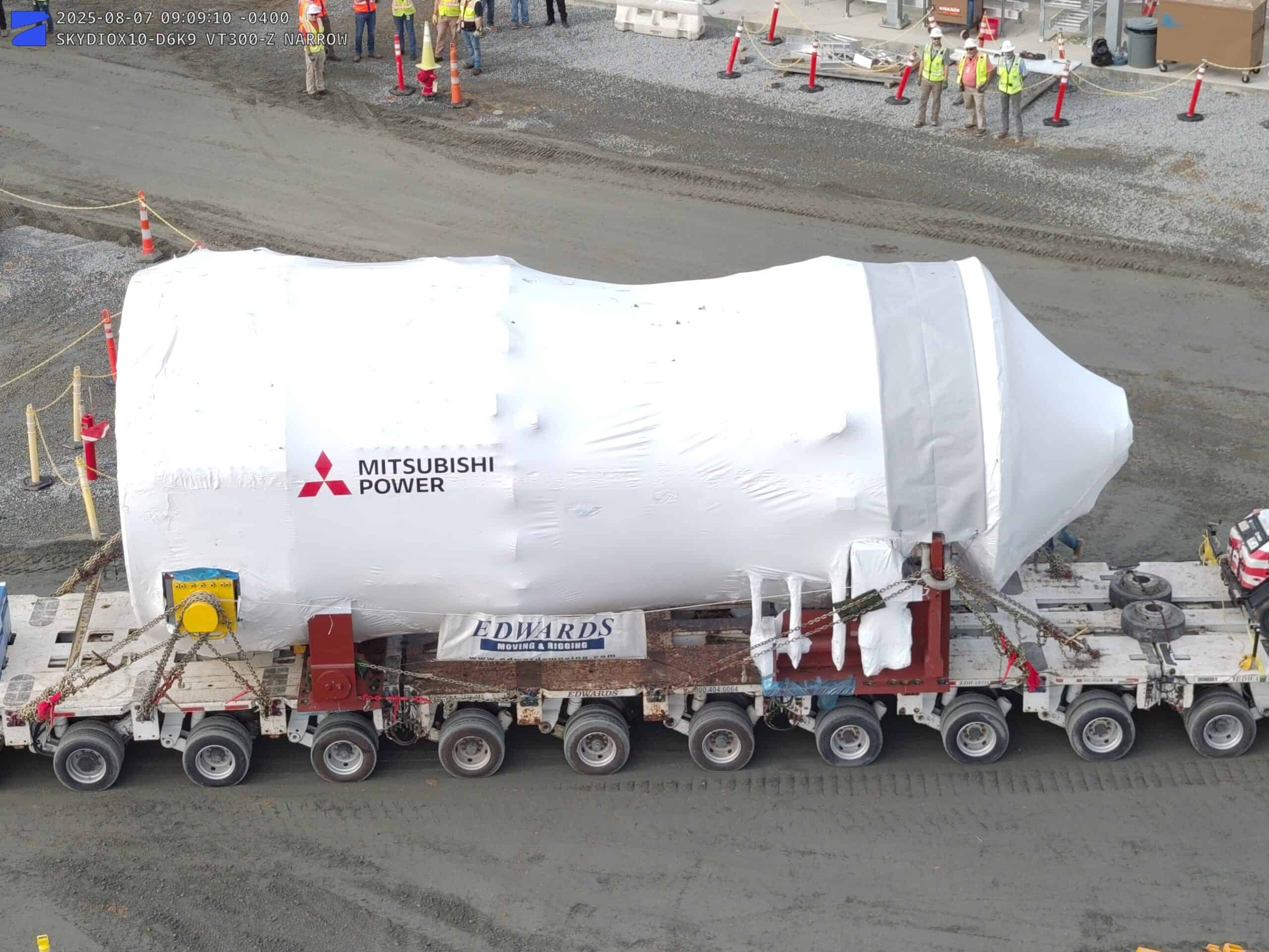 Georgia Power Receives 1st of 3 Gas Turbines at Chattahoochee Plant ...